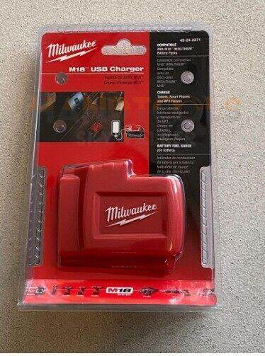 MILWAUKEE M18 USB PS HJ2 อุปกรณ์หัวแปลง 18V สำหรับชาร์จ USB | Lazada.co.th