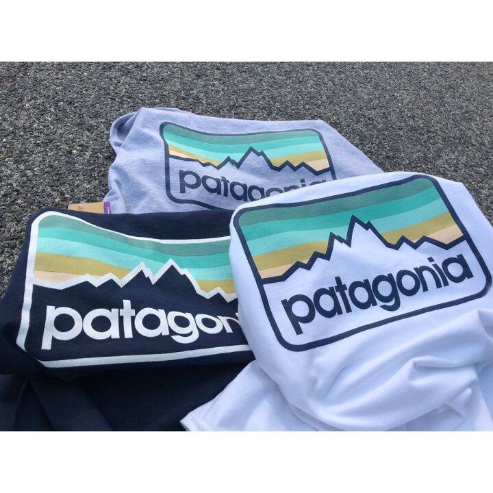 Patagonia Patagonia'S New Solid Color Small Label Letter Back Printed ...