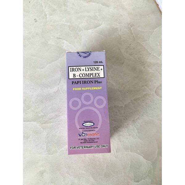 Papi Iron Plus B-Complex 120ml | Lazada PH