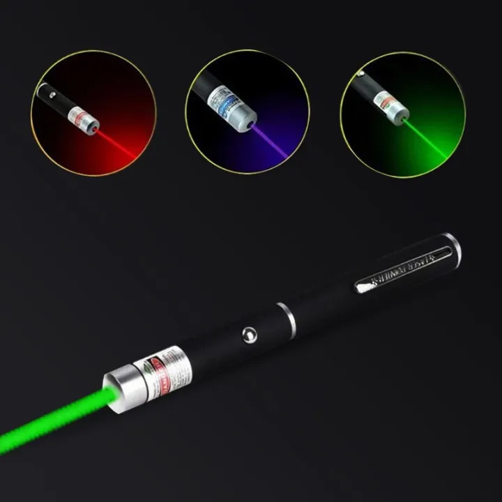 Laser Pointer Laser Light Pen Laser Sight 5MW High Power 3 Colors ...