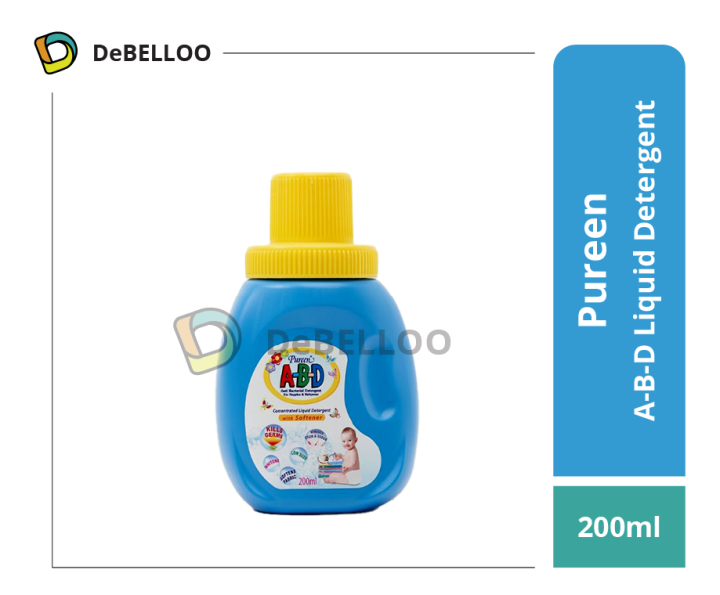 Pureen ABD Liquid Antibacterial Detergent for Baby 200ml | Lazada