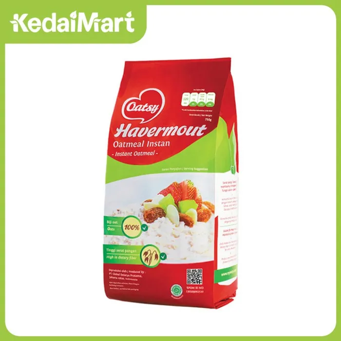 Oatsy Havermout Instant Oatmeal 750 Gram | Lazada Indonesia