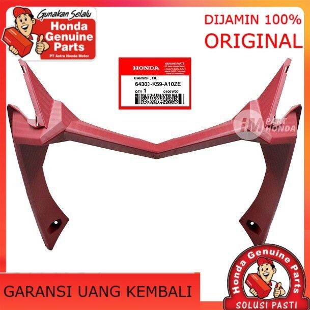 64303-K59-A10ZE Garnish Vario 125 150 Led Merah 2015 - 2017 100% asli ...