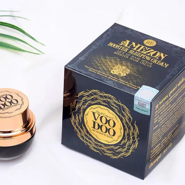 ครีมVOODOO โฟมล้างหน้า-ครีม บำรุงผิว VOODOO ขาว-ดำ PREMIUM BOOSTER ...