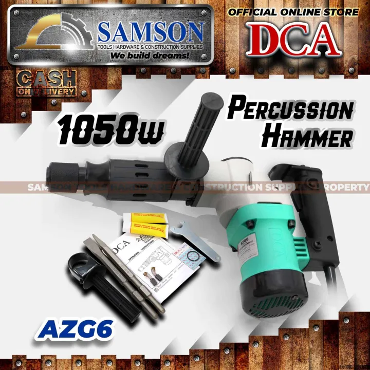 DCA 1050W 17mm Percussion Hammer (AZG6) *SAMSON TOOLS* | Lazada PH