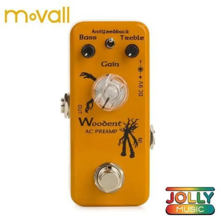 CANGPIN Movall MP-318 Woodent AC Preamp Mini Acoustic Preamp Effects ...