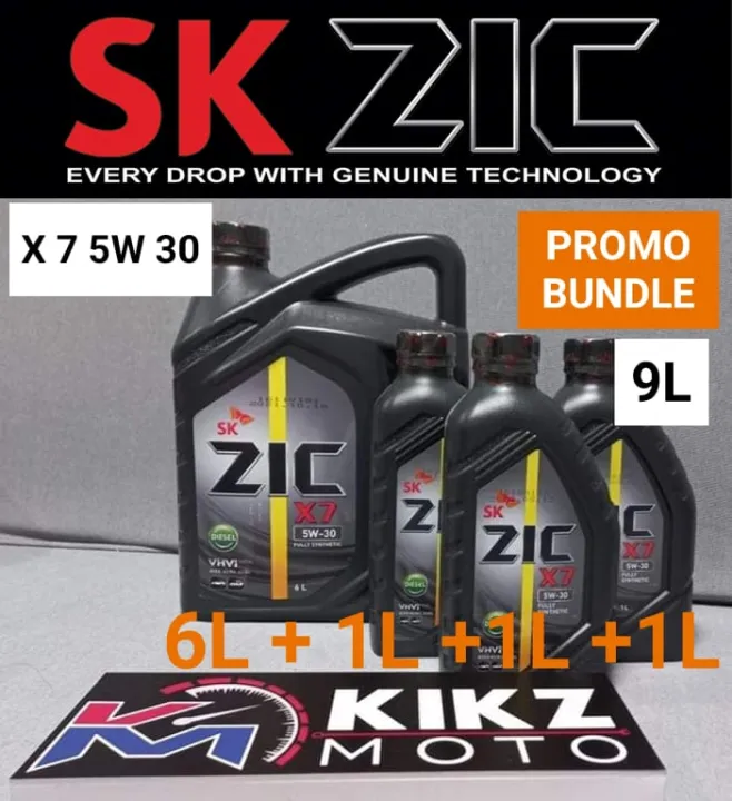 SK ZIC X 7 5W-30 FULLY SYNTHETIC DIESEL 9LITERS | Lazada PH