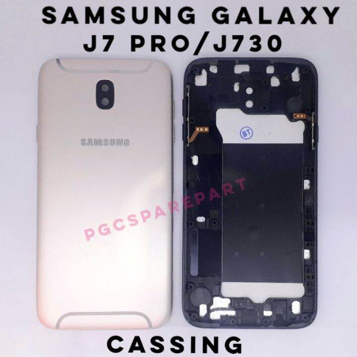Casing Backdoor Samsung Galaxy J7 Pro - J730 - Back Cover Case Door Backcover Backcase Housing ...