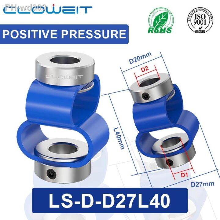 Cloweit LS D D27L40 8 Font Encoder Coupling Double Loop Couple Flexible ...