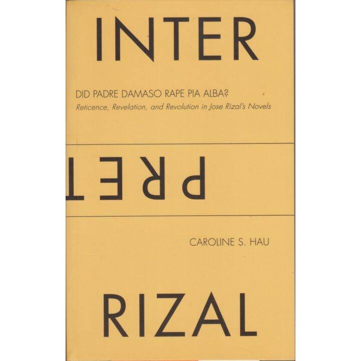 Interpreting Rizal: Did Padre Damaso Rape Pia Alba? | Lazada PH