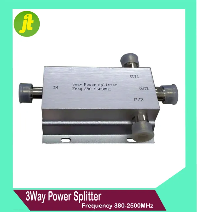 New 3 Way N Power splitter Frequency 300-2500 MHz N female power ...