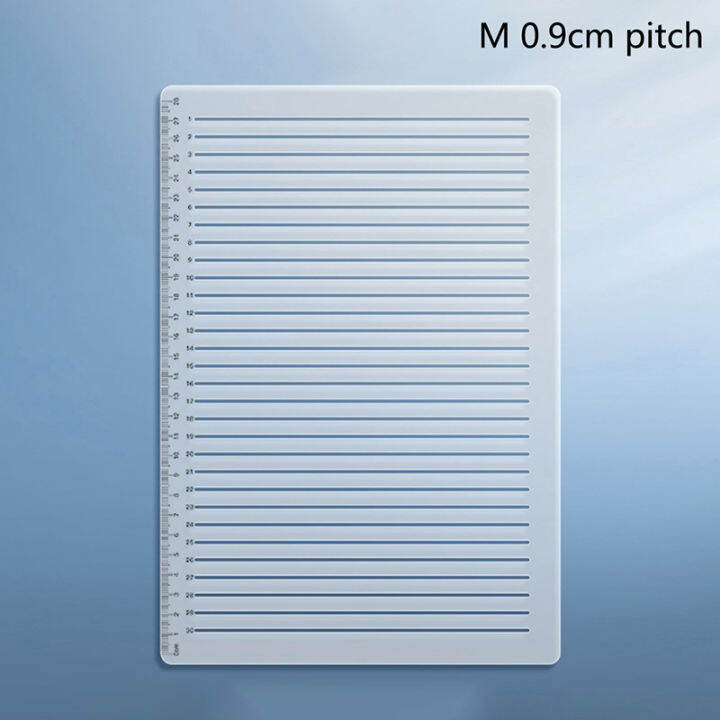 SWEET Calligraphy Stencil Straight Line A4 Clear Ruler Writing Tool ...