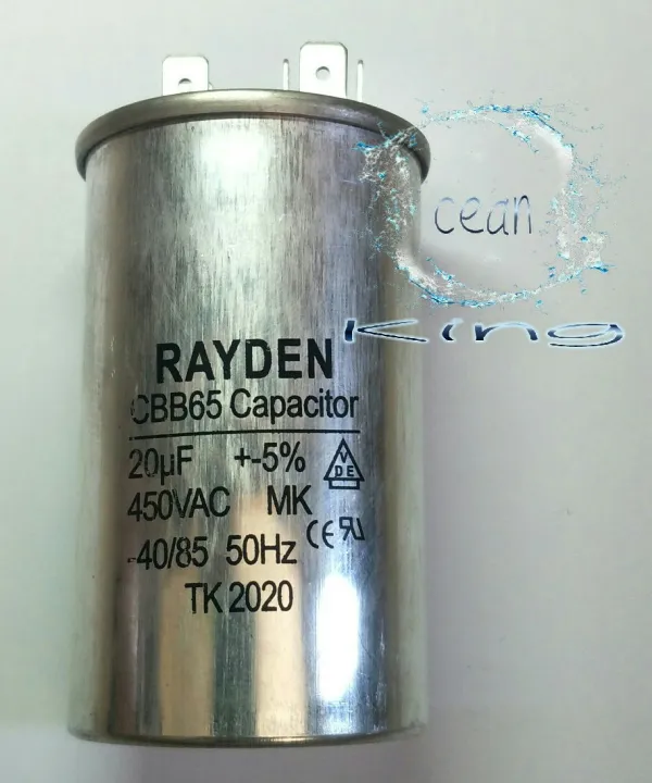 Kapasitor AC/Air Conditioner 1/2 - 3/4PK 20uF 450VAC 50Hz ( FREE Bubble ...
