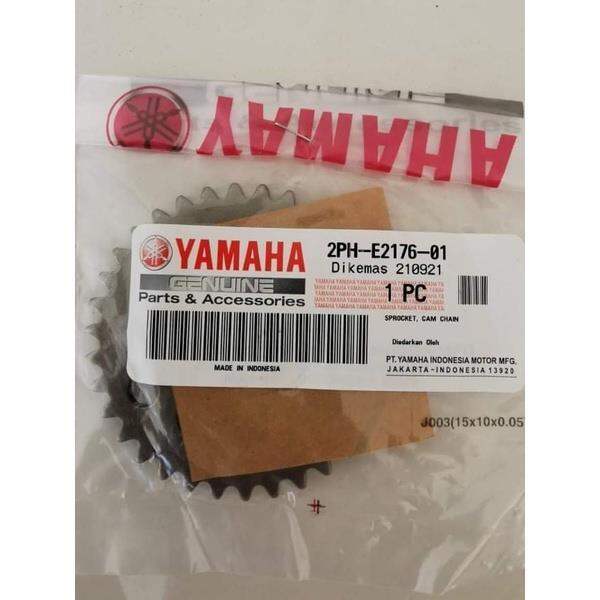 LZ . ce7403039952 YAMAHA Cam Chain Sprocket Timing Gear M3 / Mio i 125 ...
