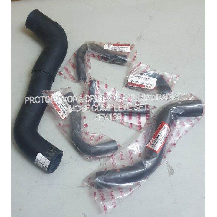 PROTON EXORA CPS EXORA TURBO RADIATOR HOSE COMPLETE SET | Lazada