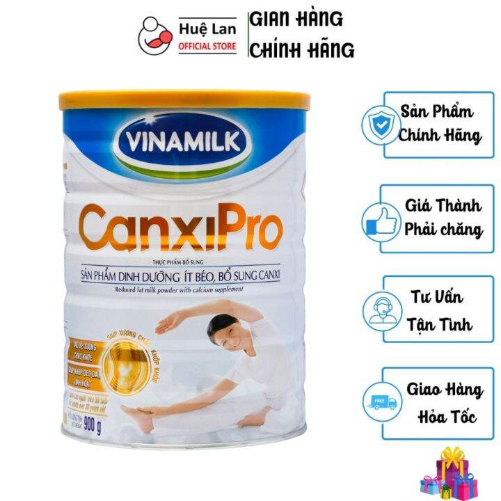 Sữa Bột Vinamilk Canxi Pro Hộp 900g - huelanofficial | Lazada.vn