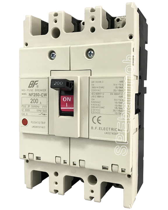 NF250-CW-3P-เบรกเกอร์ 3 โพล 200A | Lazada.co.th
