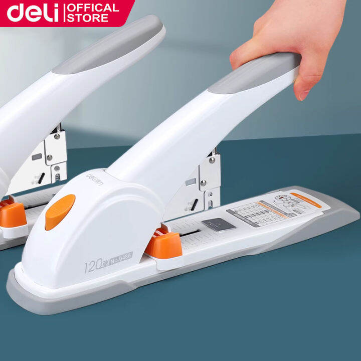 Deli Heavy Duty Stapler 120Sheets E0486 | Lazada PH