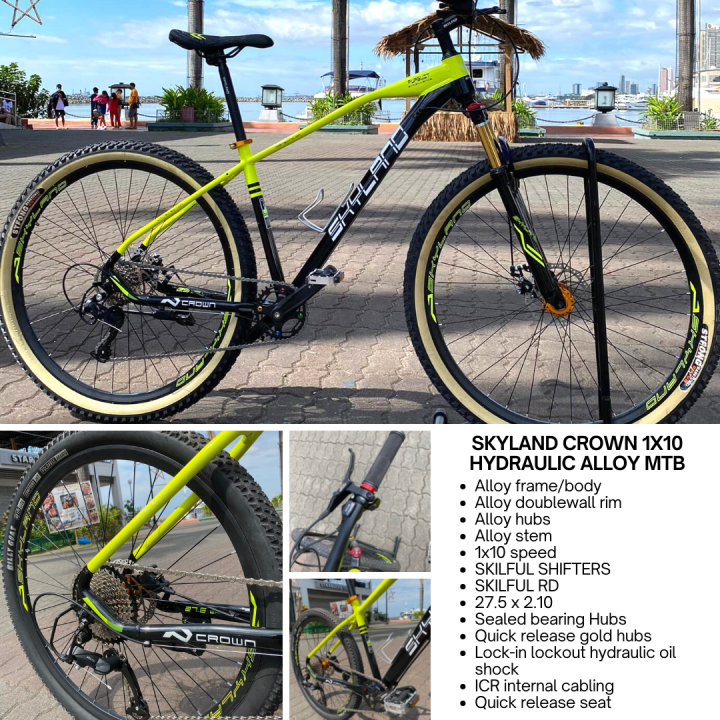 Skyland Crown 27.5er / 26er STEEL AND ALLOY FRAME MTB For adults and ...