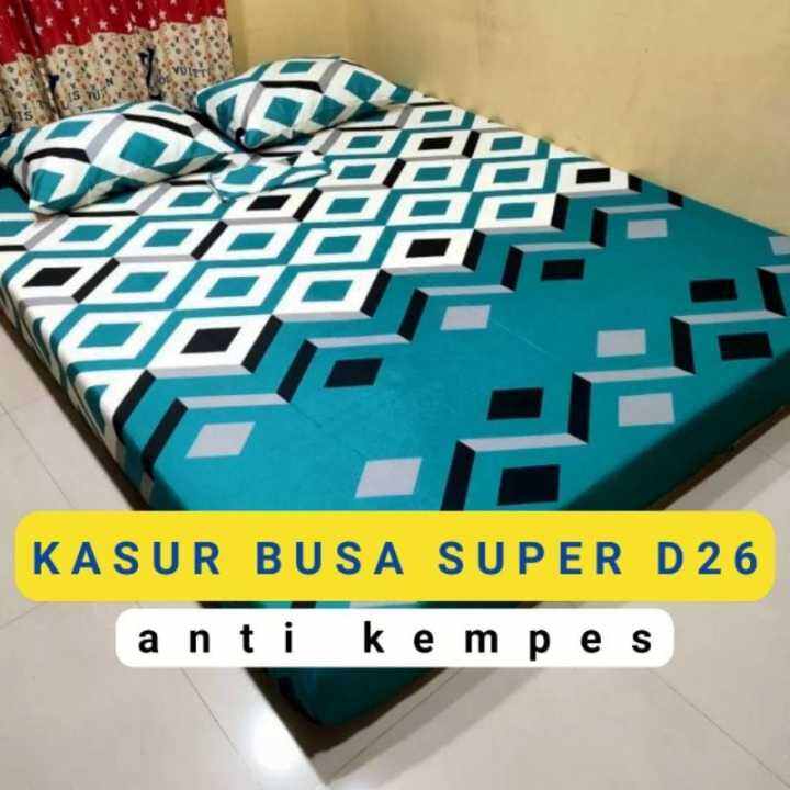 PROMO KASUR BUSA SUPER ANTI KEMPES 180X140X10 UNTUK 3 ORANG home made mirip inoac NK ...