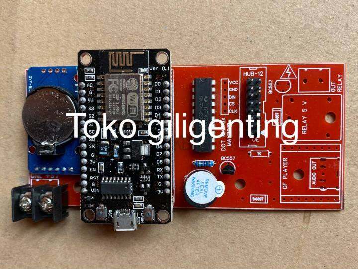 MUDUL CONTROLER JWS JAM WAKTU SHALAT P10 MULTI PANEL, 1-6 PANEL SETTING ...