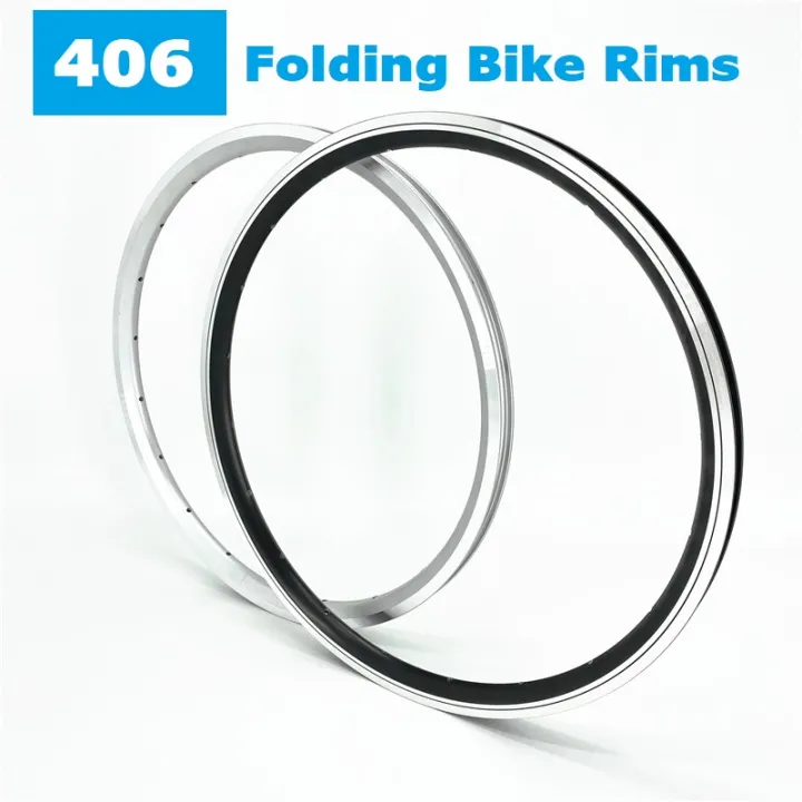 2021Folding Bike Rims 20 Inch 406 Aluminum Alloy Double Wall Rim ...