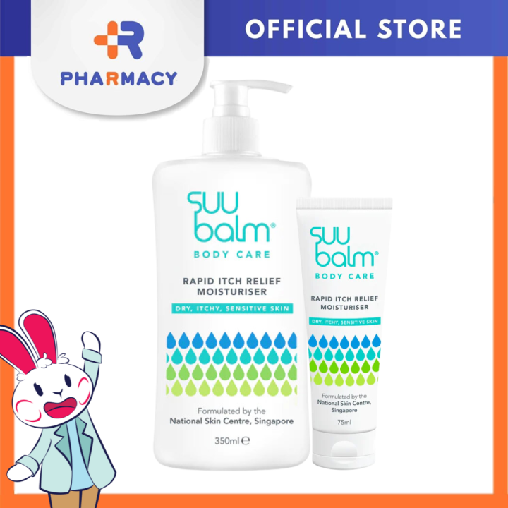 R Pharmacy | Suu Balm Rapid Itch Relief Moisturizer 350ml / 75ml | Lazada