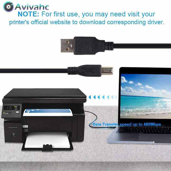 USB C Cable Dual Shielding Type A Male To B Male Data Cable High Speed ...