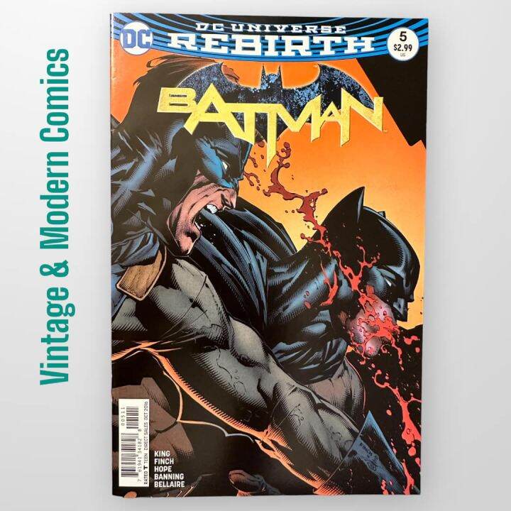 Batman 5 A Published Oct 2016 by DC. - Written by Tom King. Art and ...