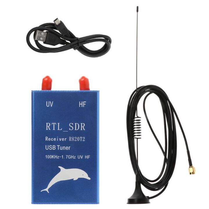 RTL2832U+R820T2 100KHz-1.7GHz UHF VHF HF RTL.SDR USB Tuner Receiver AM FM Radio | Lazada PH