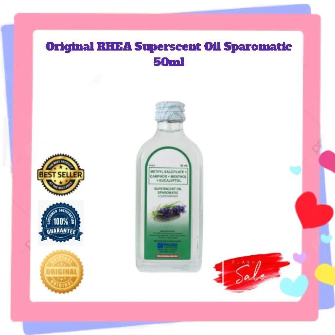 Original RHEA Superscent Oil Sparomatic 50ml | Lazada PH