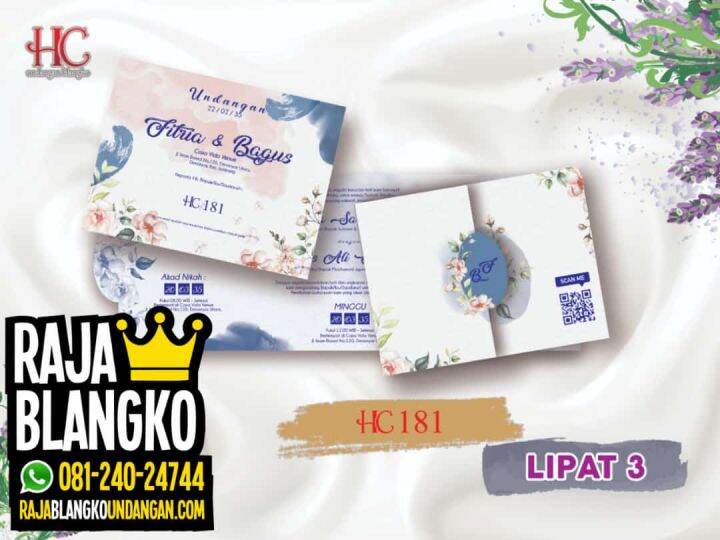 BLANGKO UNDANGAN TERBARU HC 181 | RAJA UNDANGAN | Lazada Indonesia