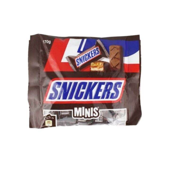 Snickers Minis 170g Pack [Expiry August 20, 2023] | Lazada PH