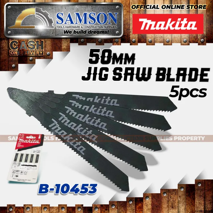 MAKITA 50mm 18TPI Jigsaw Blade B Type #B-34 HSS (B-10453) *SAMSON TOOLS ...