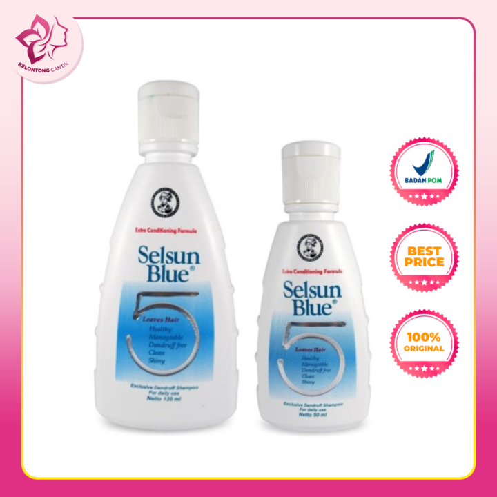 Selsun Blue 5 Five Shampoo | Shampoo Anti Dandruff | 50mL | 120mL ...