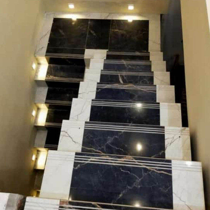 granit tangga pijakan 30x70-90 dan dinding 30x80-90 kombinasi textur ...