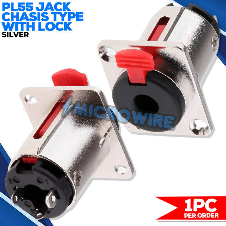 PL55 Jack Chasis Type With Lock - Silver | Lazada PH