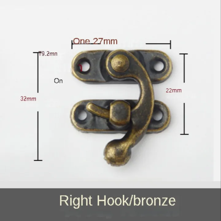 Horn Hook Accessories Box Retro Home Mini Furniture Small For Wooden ...