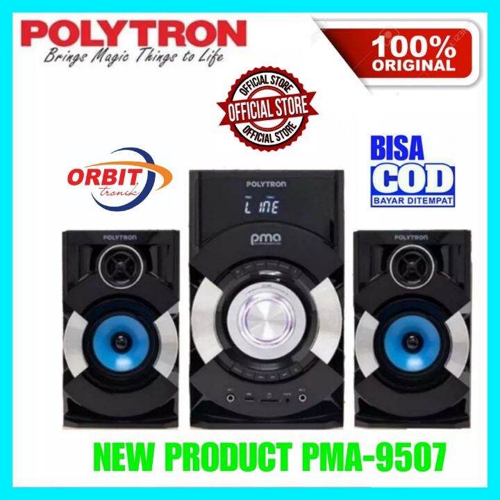 PMA 9527 POLYTRON MULTIMEDIA SPEAKER BLUETOOTH/PMA-9527/PMA9527 NEW ...