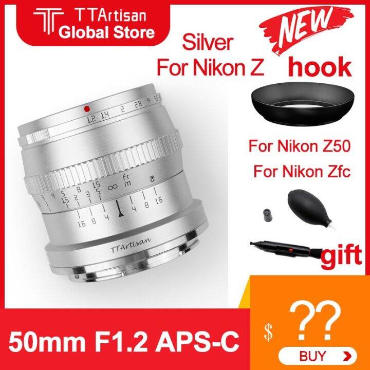 Original Ttartisan 50Mm F1.2 Large Aperture Lens APS-C Camera Lens For ...