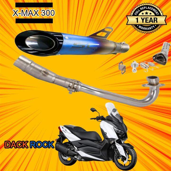 ท่อ xmax300ท่อyamaha ท่อsc project s1 รุ้ง xmax ท่อแต่ง xmax300 เสียง ...