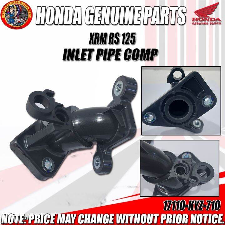 XRM RS 125 INLET PIPE COMP (HPI) (Genuine: 17110-KYZ-710) | Lazada PH