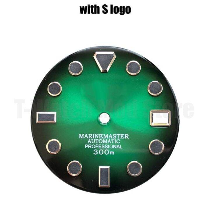 Mod NH35 Dial With S Logo นาฬิกาทำสำหรับ Nh35เคลื่อนไหว Mod อุปกรณ์ ...