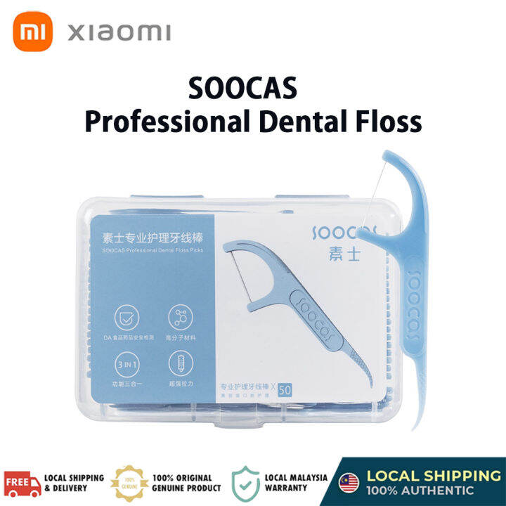 Xiaomi Youpin SOOCAS Dental Floss Pick Teeth Tooth Toothpicks Stick ...