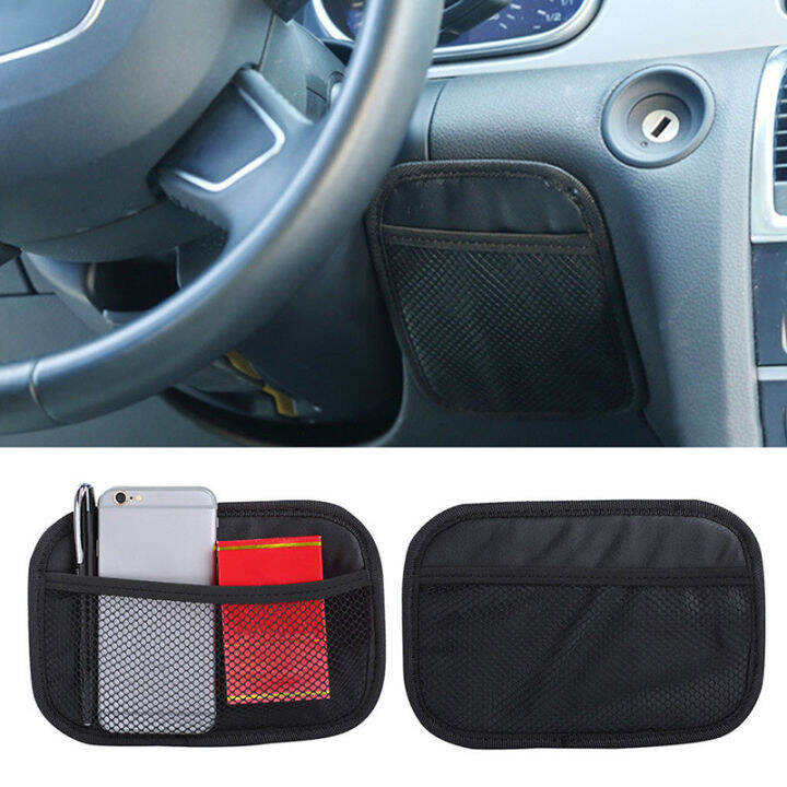 Universal Car Seat Side Back Storage Net Bag ที่วางโทรศัพท์ Pocket ...