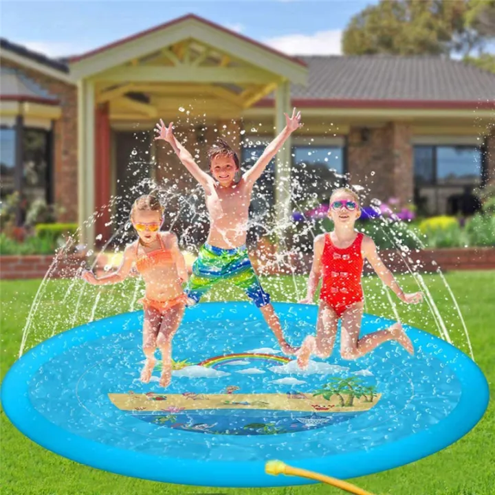 PAPITE【Ready Stock】Outdoor Lawn Beach Sea Animal Nflatable Play Water ...