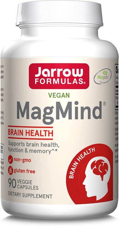 Jarrow Formulas MagMind - Includes 144 mg Magnesium L-Threonate ...