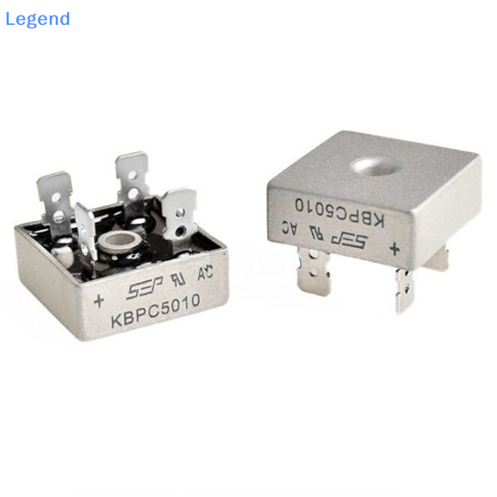 💖【Lowest price】Legend 50A 1000V Metal Case SINGLE PHASE DIODE Bridge ...