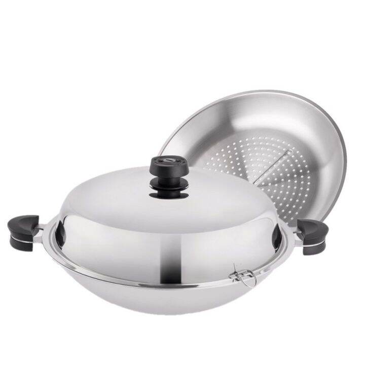 New 40cm Infinite Series Round Bottom Wok (One Piece Technology) | Lazada