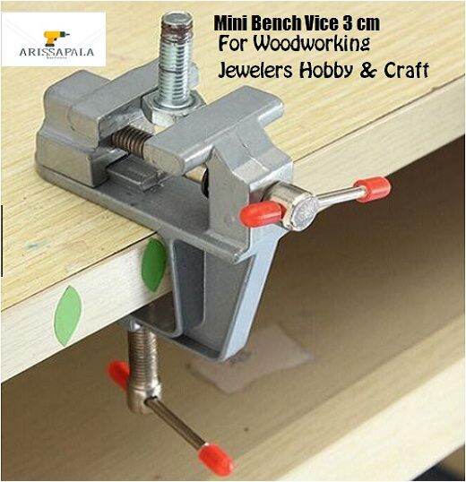 Ragum mini Klem kerajinan dan woodworking Catok Mini Bench Vise Tanggem ...